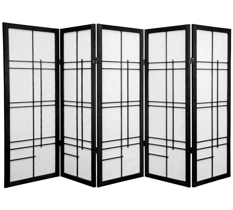 World Menagerie Clara 4 Ft. Short Rice Paper Folding Screen & Reviews ...