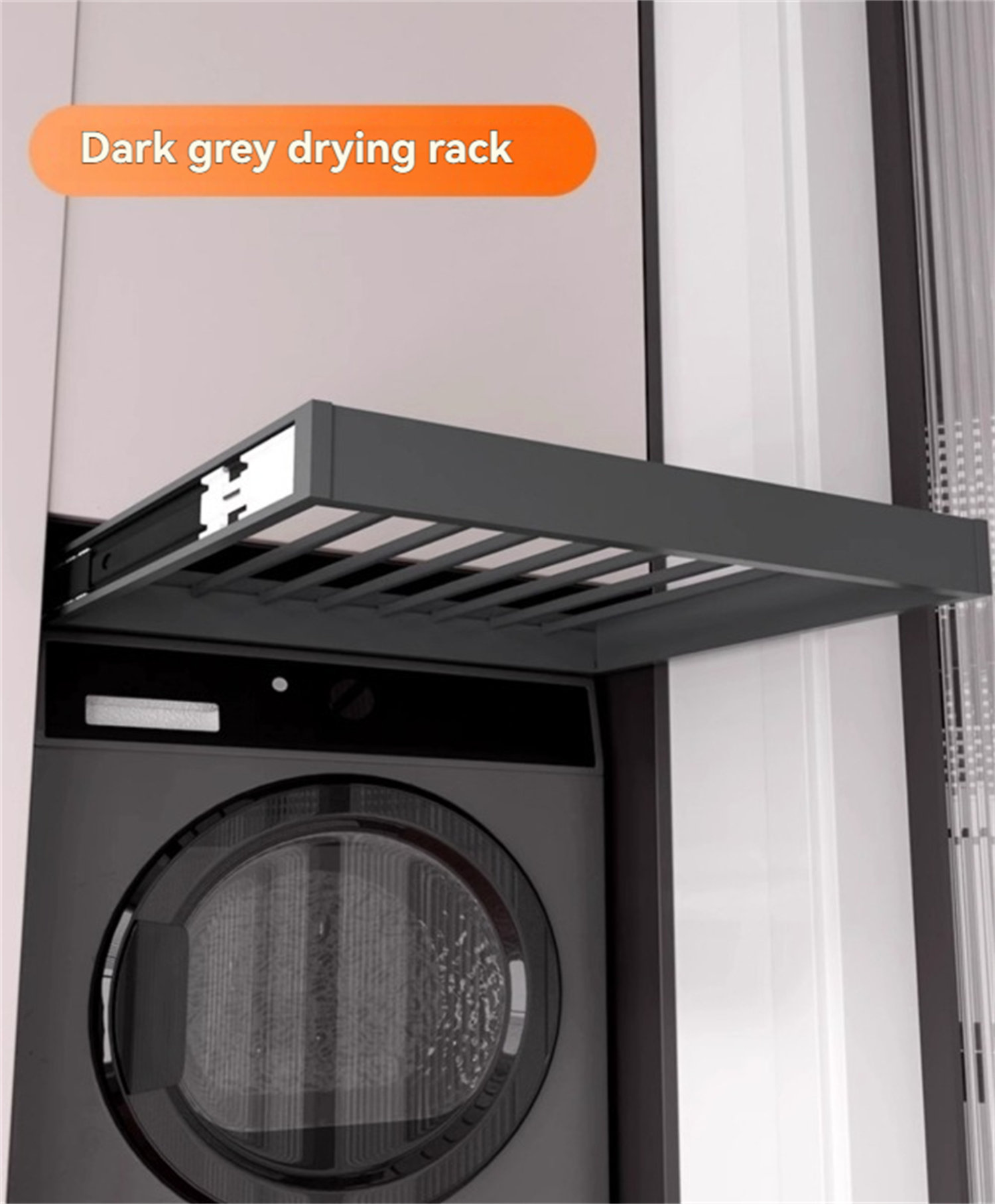 Meta Tarmor Hidden Retractable Clothes Drying Rack With Pull-Out ...