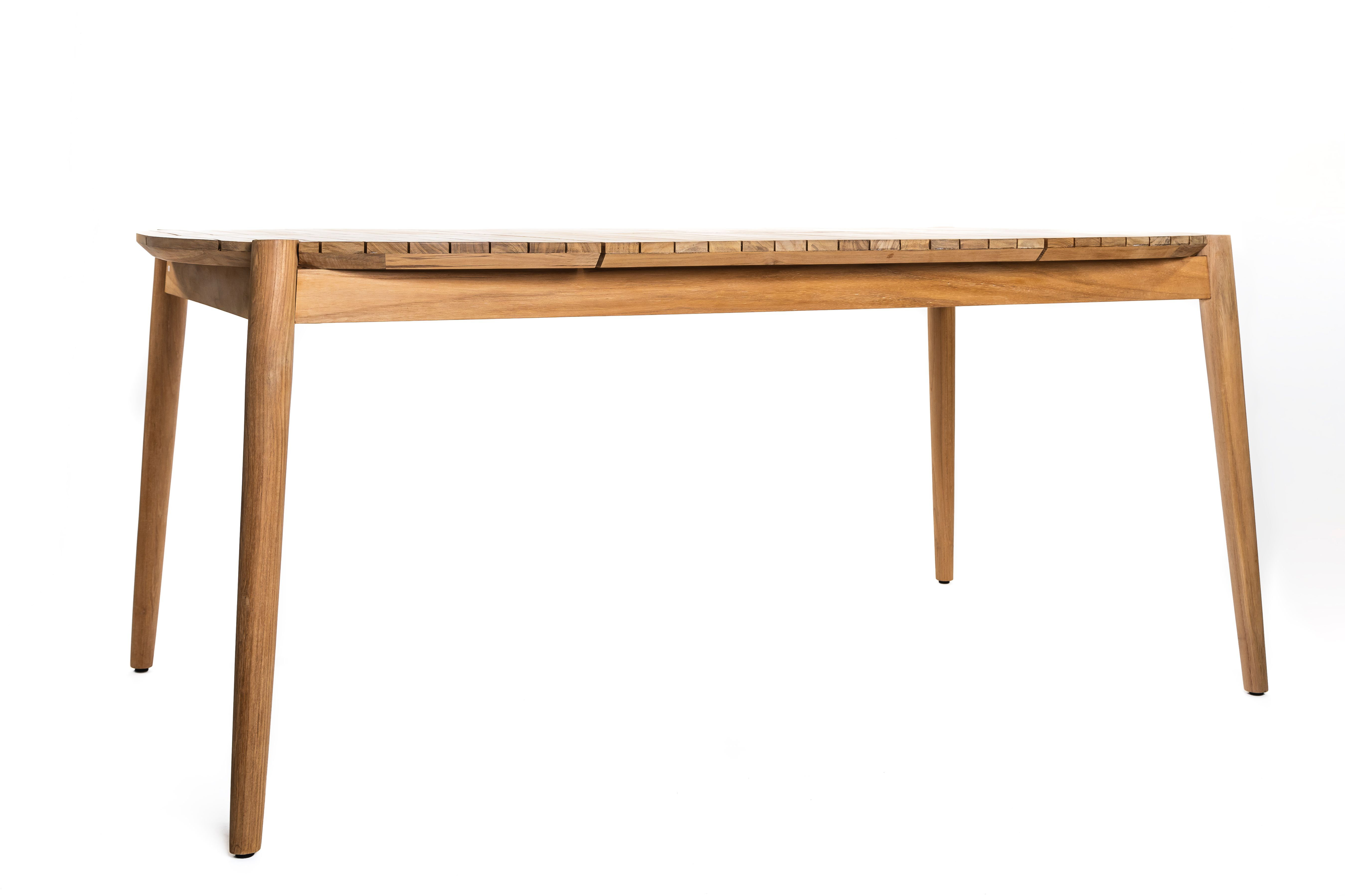 OASIQ Copenhagen 67" Teak Solid Wood Dining Table | Wayfair
