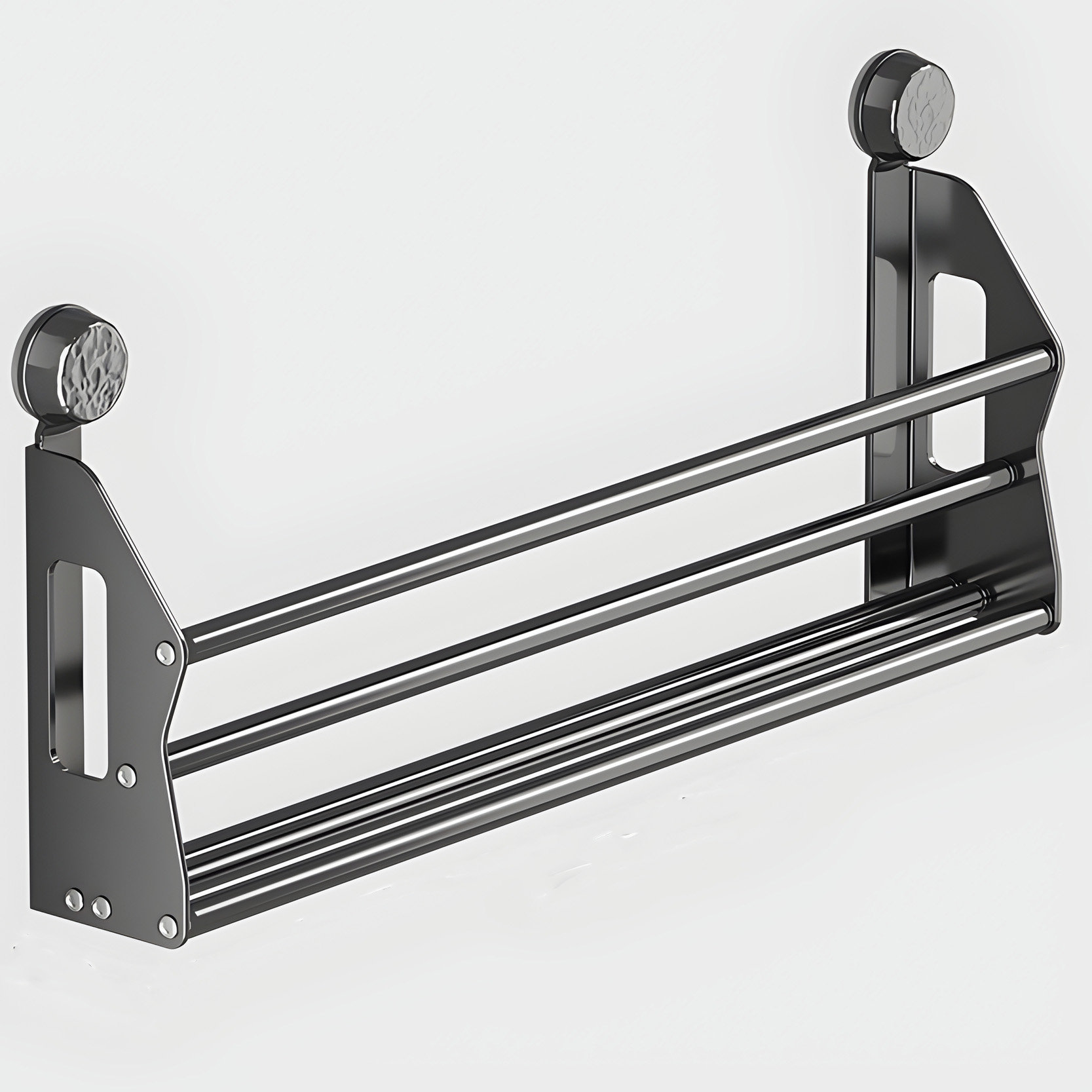 Rebrilliant Non Perforated Suction Cup Door Back Slipper Rack Wall ...