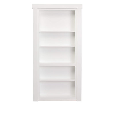 HOZONE Ghost Door Secret Hidden Door Bookshelf Style With Hidden Magic ...
