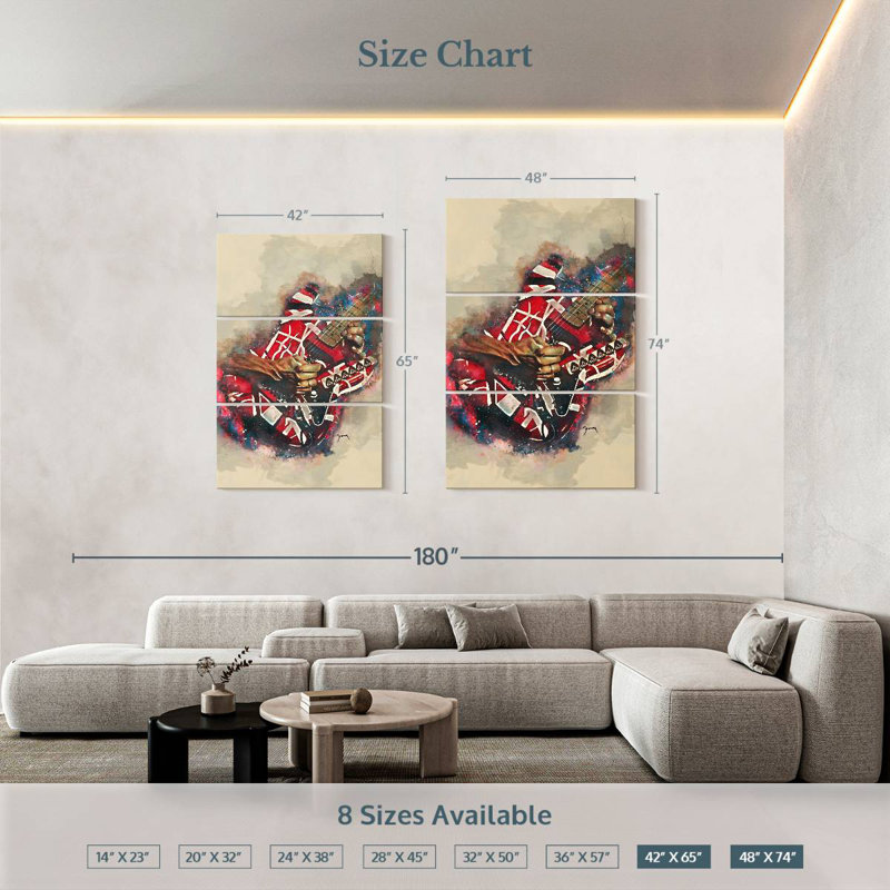 Elephant Stock Eddie Van Halen's Electric Guitar | Wayfair