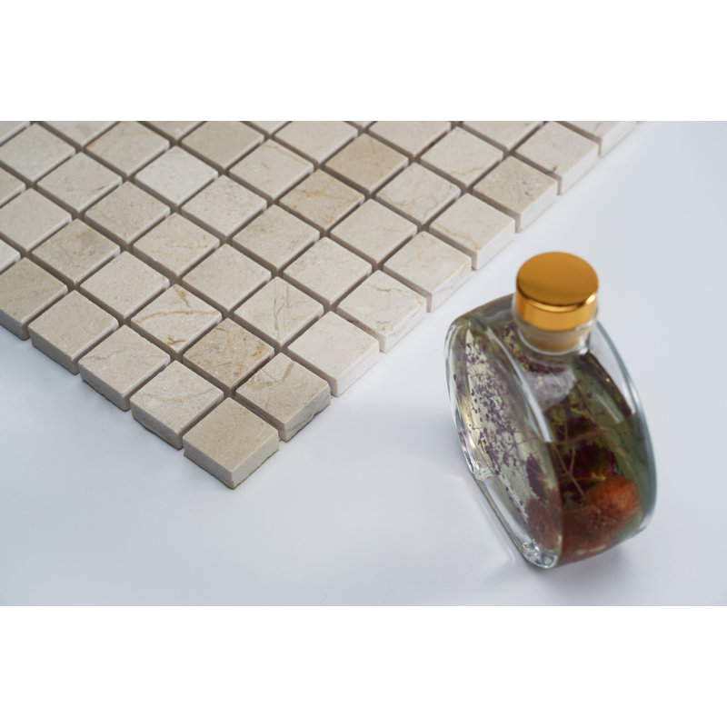 Simple Tile 1"X1" Marble Mosaic Tile | Wayfair