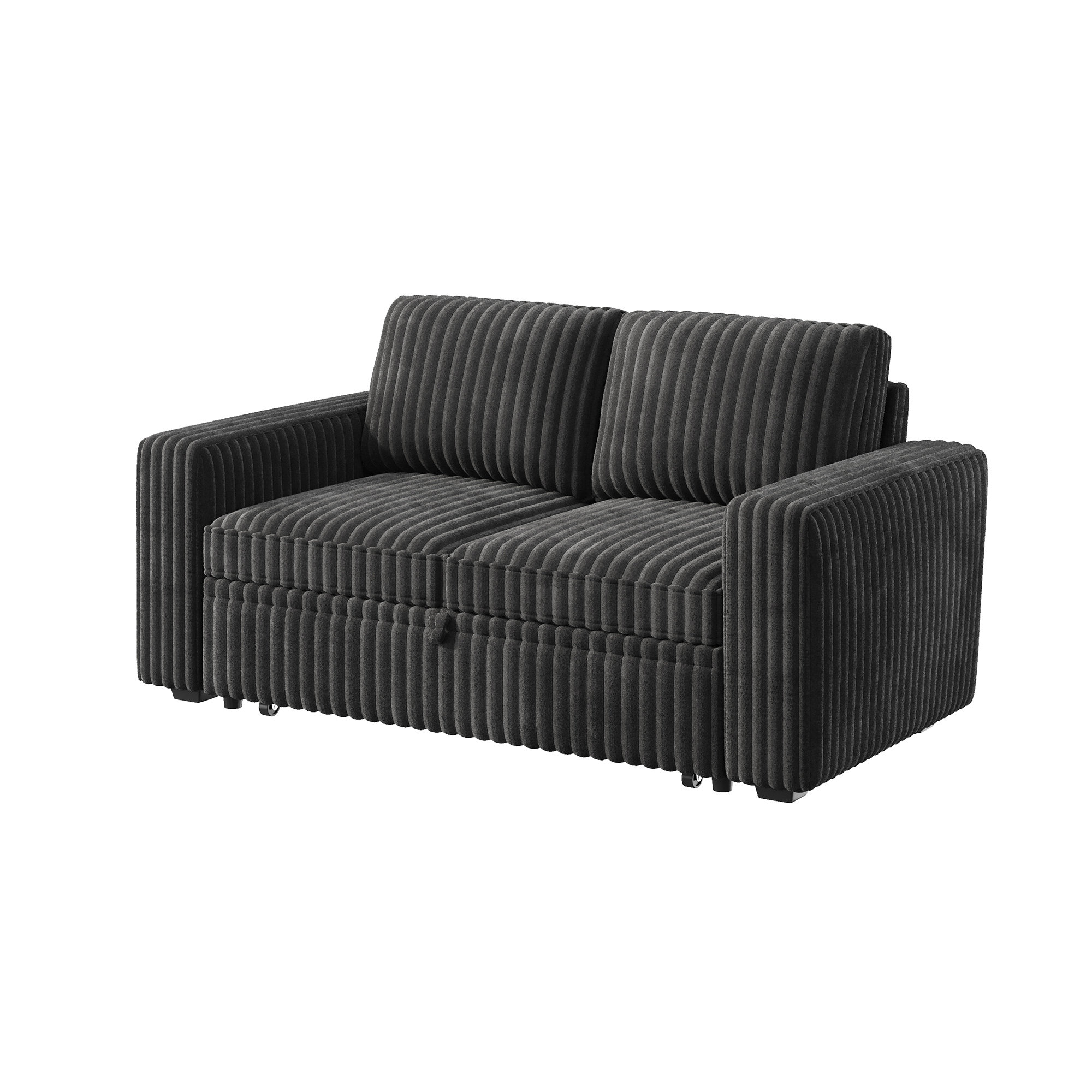 Latitude Run® Hoelscher Pull Out Sleeper Sofa With Chaise Lounge | Wayfair