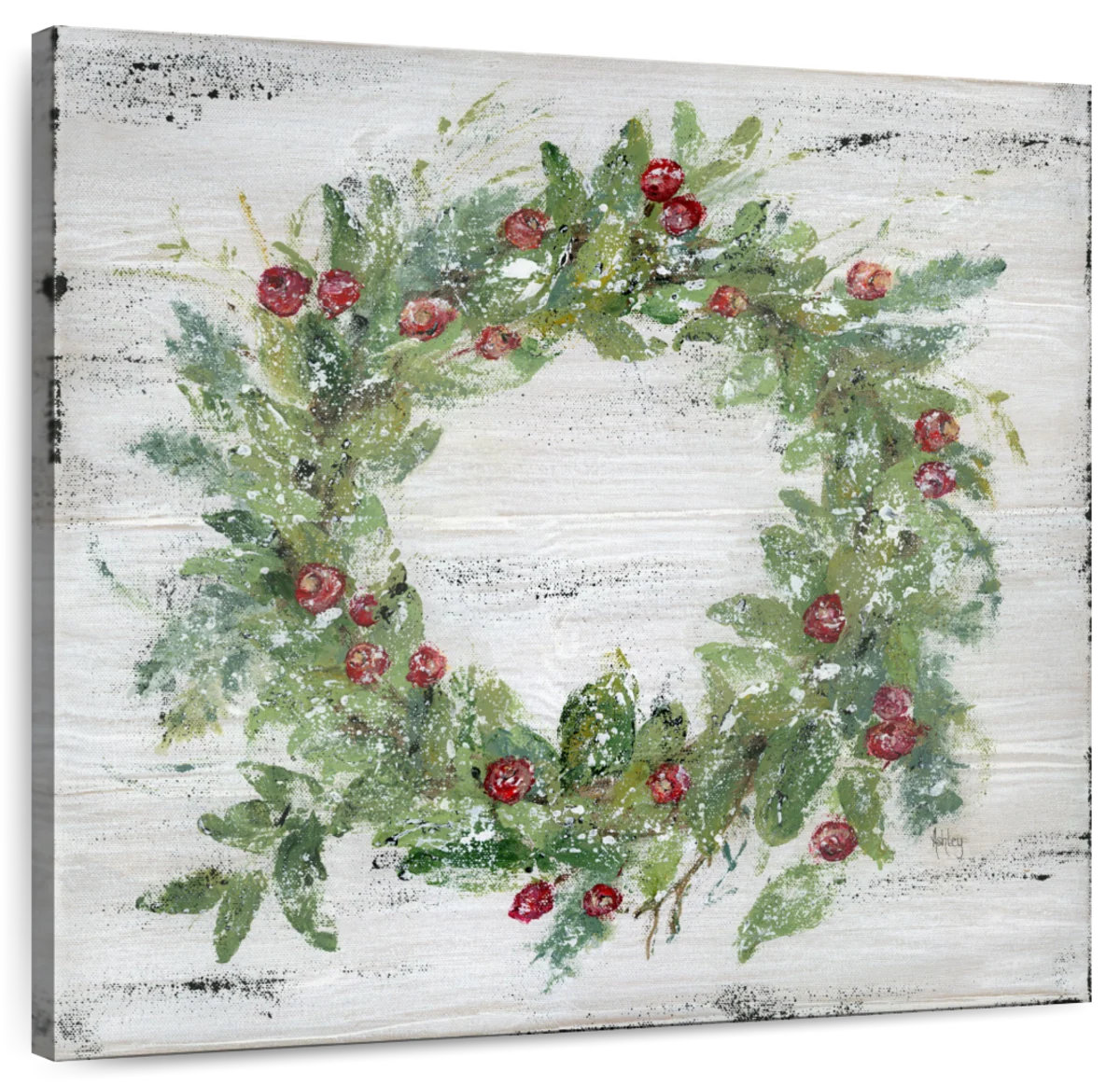 The Holiday Aisle® Lelend Berry Wreath | Wayfair