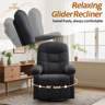 Ebern Designs Recliner Chair, Small Recliner For Small Space, 360 ...