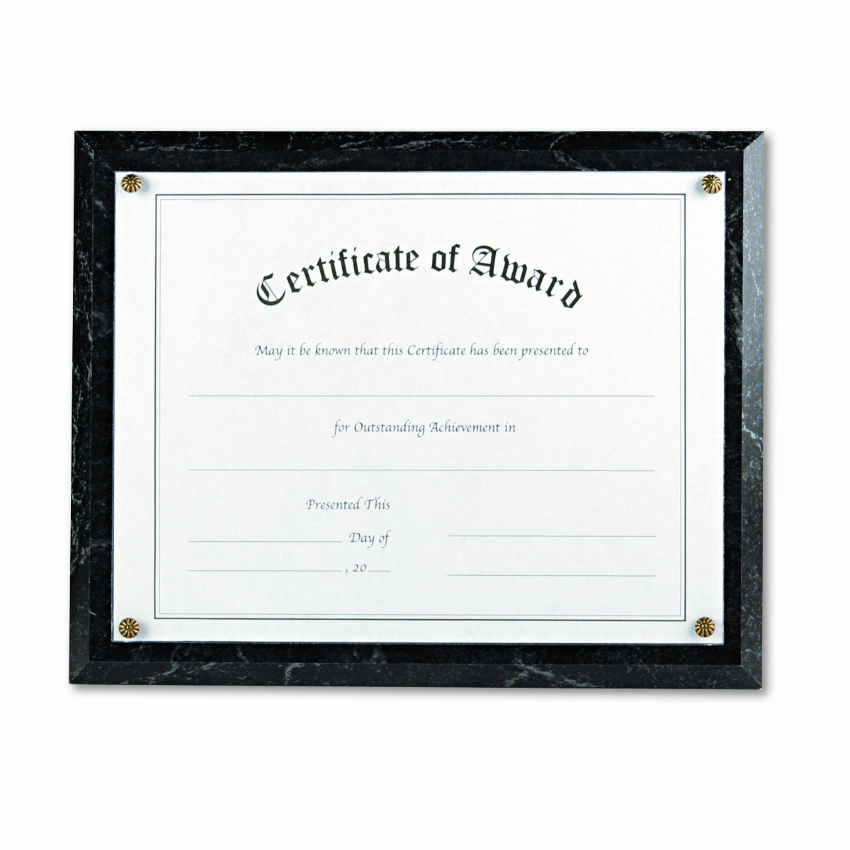 Nudell Plastics Award-A-Plaque Document Holder - Wayfair Canada