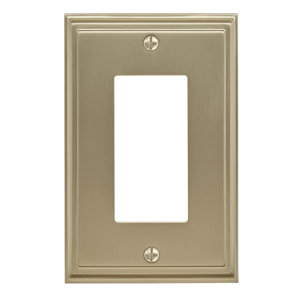Amerock Mulholland 1-Gang Rocker Wall Plate & Reviews | Wayfair