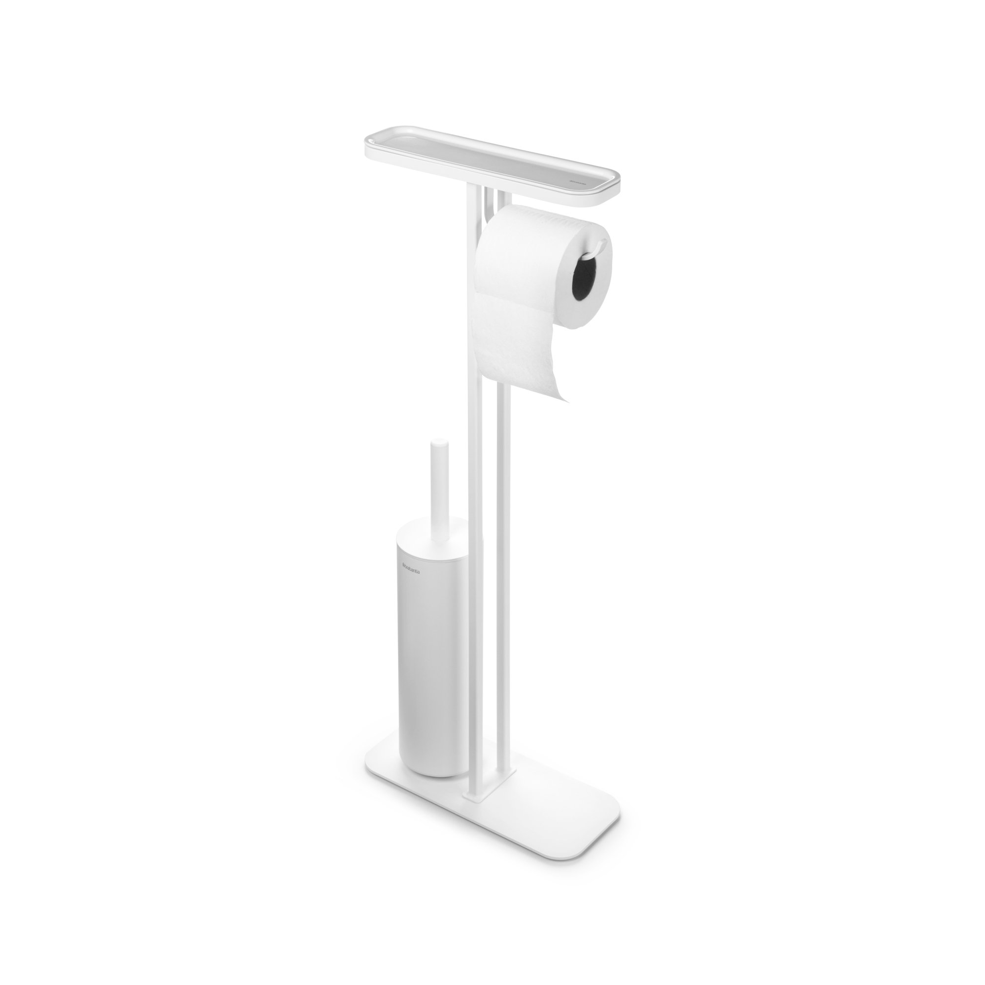 Brabantia Mindset Freestanding Toilet Butler with Toilet Brush, Toilet ...