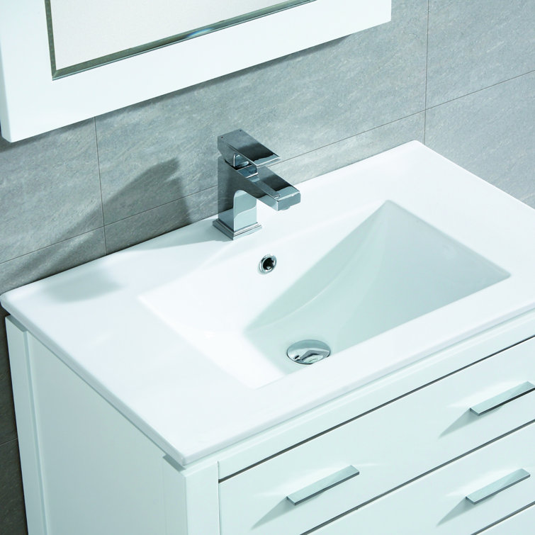 Wrought Studio Pheonix 36'' Single Bathroom Vanity with Stone Top with ...