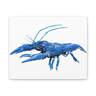 Dovecove Blue Crawfish Stretched - Unframed Illustration on Canvas ...