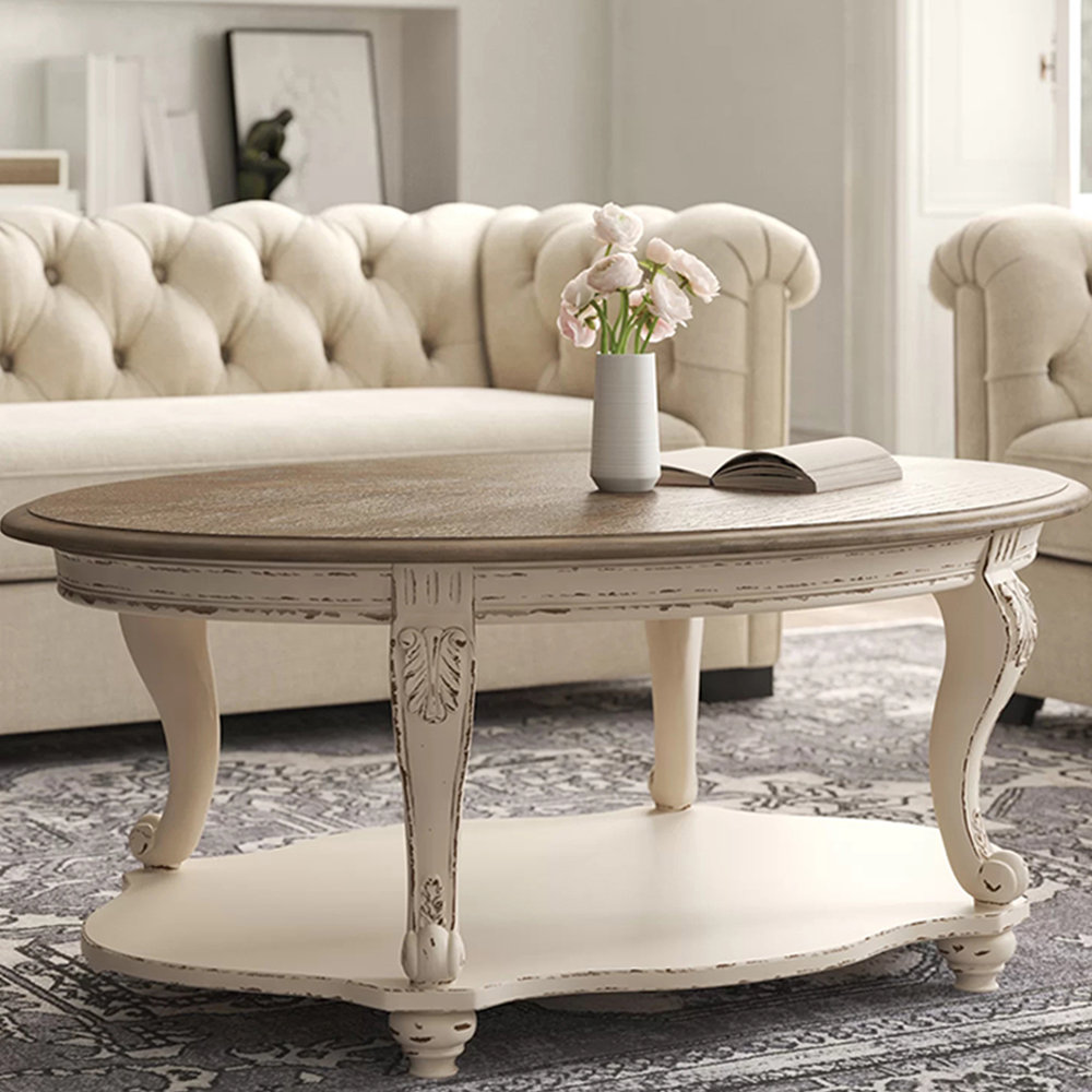 One Allium Way® American-style simple retro coffee table | Wayfair