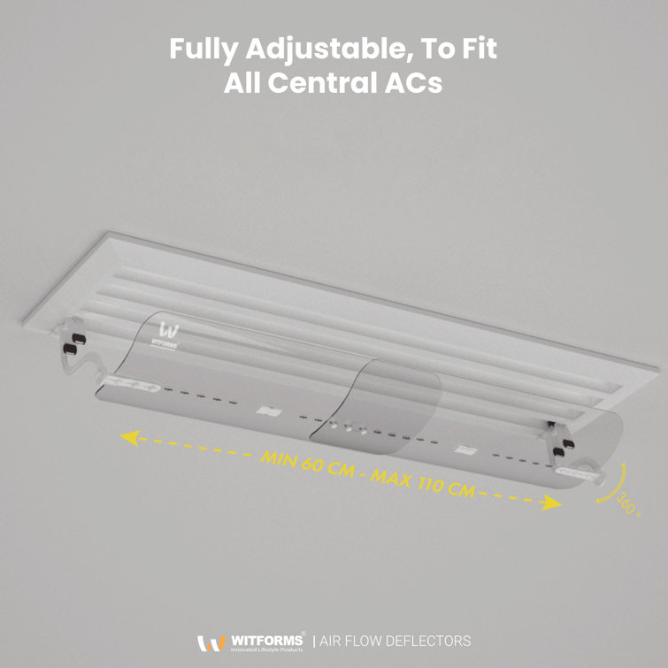 Witforms / Grille - Adjustable AC Air Deflector Suitable for Central ...