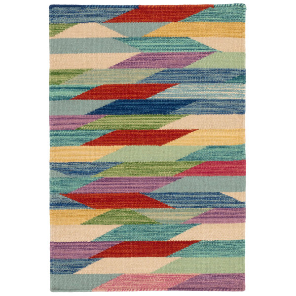 Dash and Albert Rugs Kit Kemp x Annie Selke Hotline Multi Handwoven ...