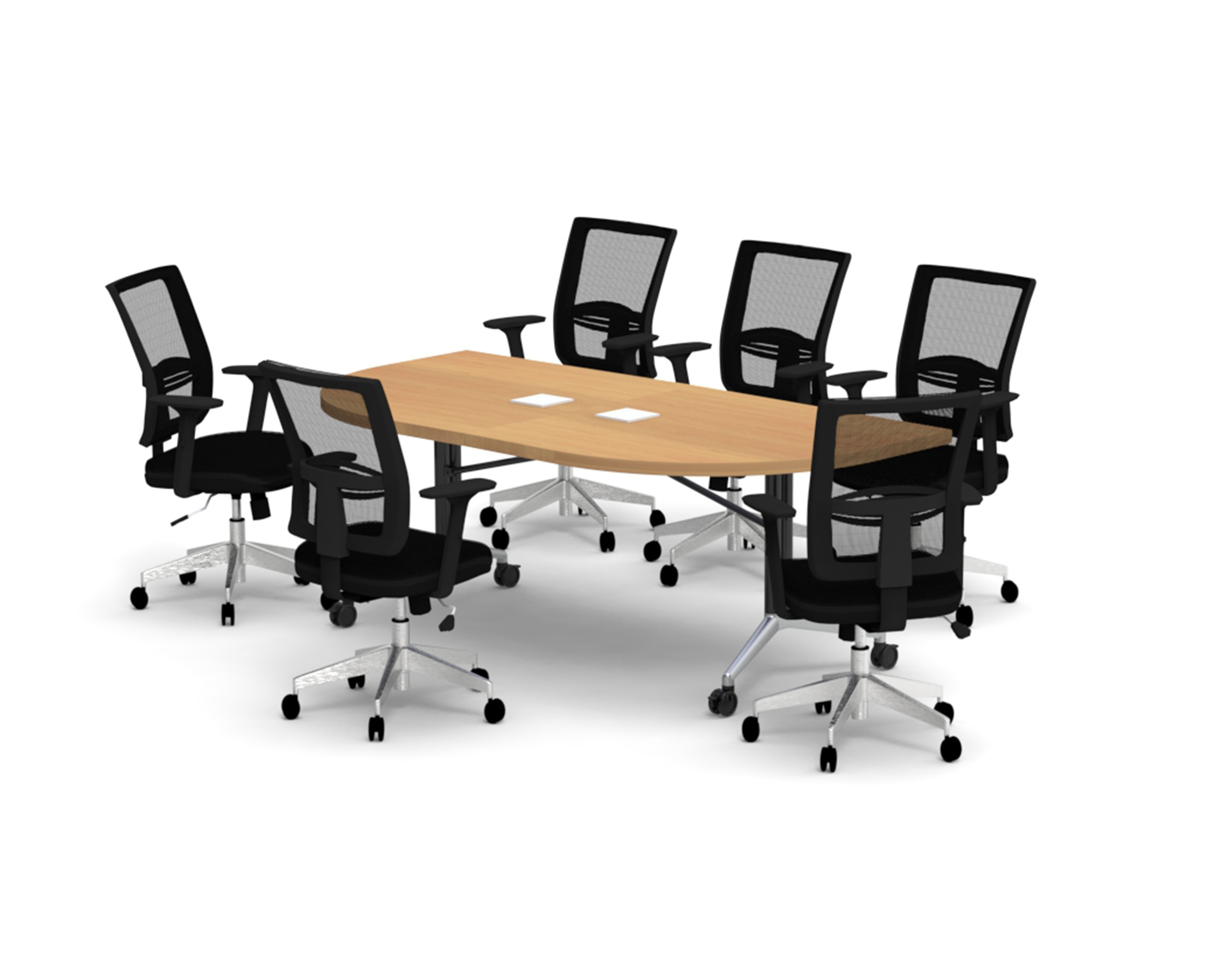 Team Tables 6 Person Fold Up Training Table and Chair Set with Casters ...