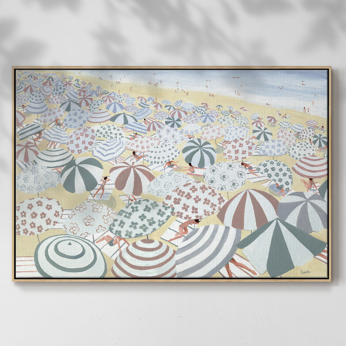 Dovecove Subtle Beach - Print | Wayfair