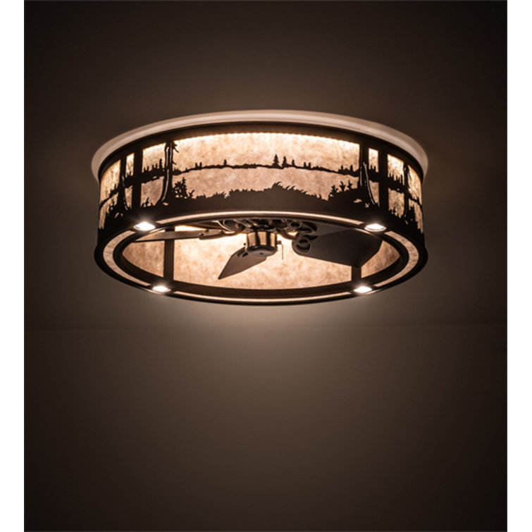 Loon Peak® Jalem 30'' Ceiling Fan with LED Lights | Wayfair