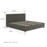 Brayden Studio® Morphis Solid Wood Tufted Upholstered Storage Platform ...