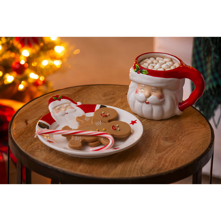 The Holiday Aisle® Cookies For Santa Gift Set With Plate And 18 OZ Cup ...