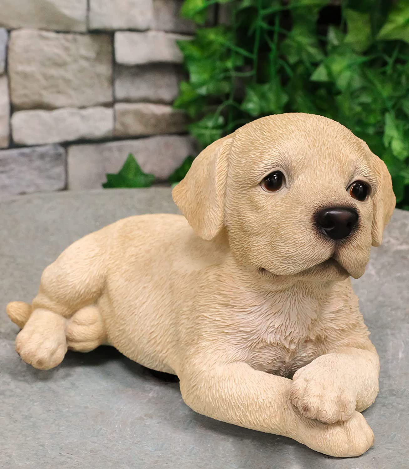 Winston Porter Realistic Adorable Labrador Puppy Dog Lying On Belly ...