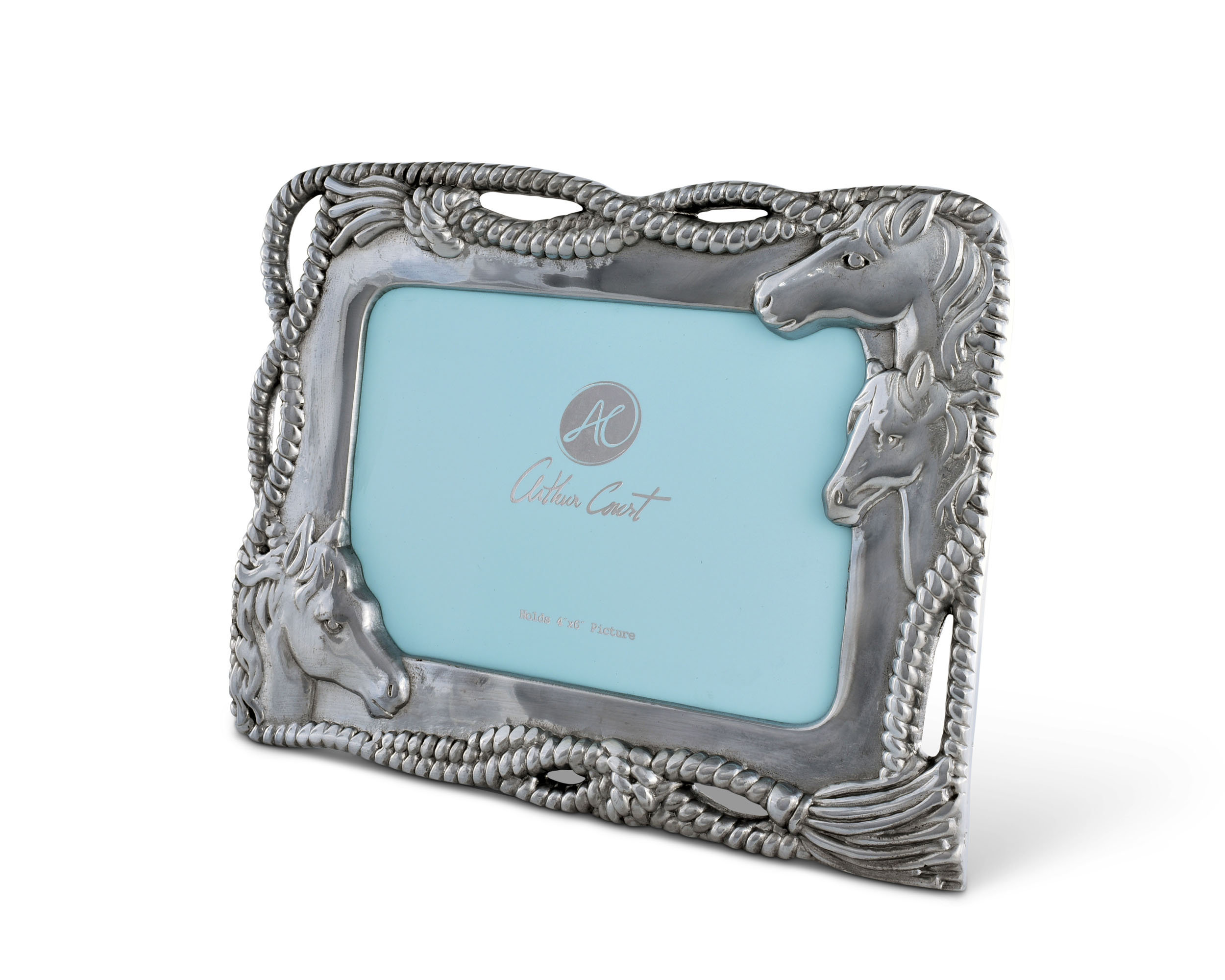 Arthur Court Designs Equestrian Horse Picture Frame | Wayfair