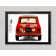 Rosalind Wheeler Mini Cooper Retro Rear - Single Picture Frame Print ...