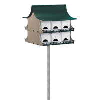 Post Mounted Bird Houses You'll Love | Wayfair