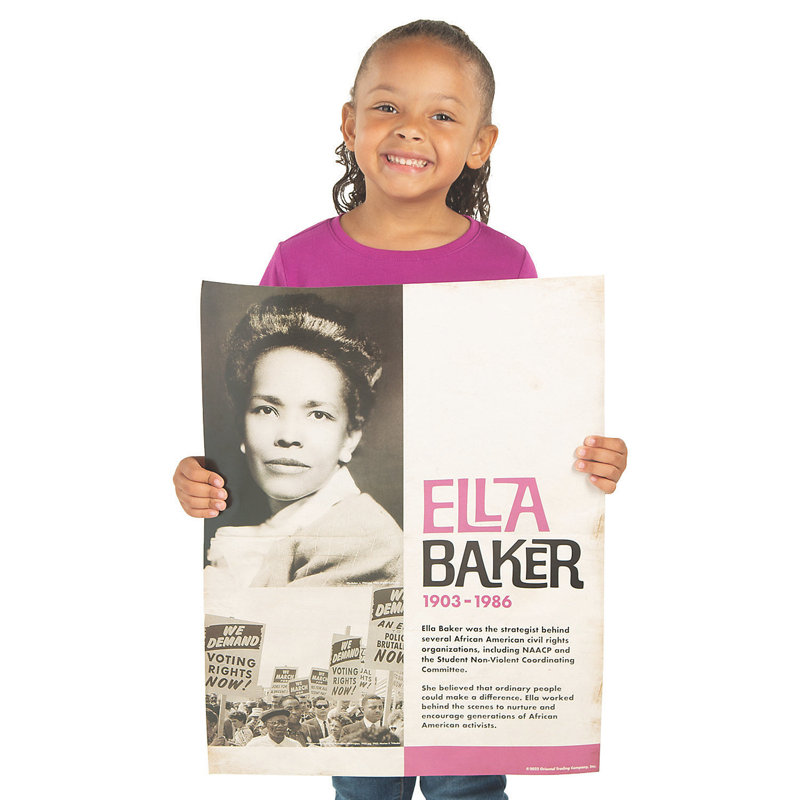 Oriental Trading Company Fun Express Civil Rights Poster | Wayfair