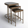 Lark Manor™ Glass Frame Nesting Tables & Reviews | Wayfair