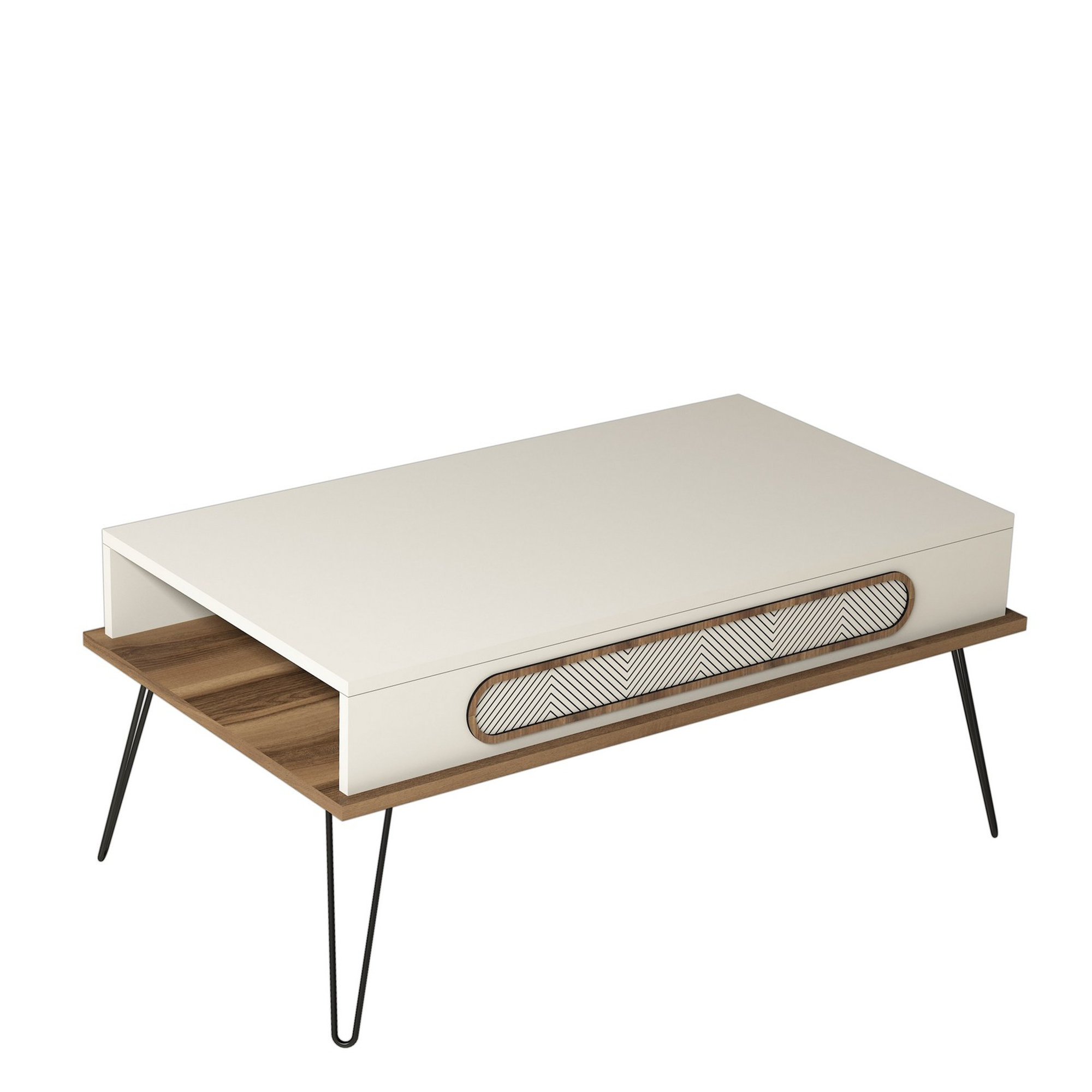 Corrigan Studio® Rectangle Coffee Table With Storage | Wayfair