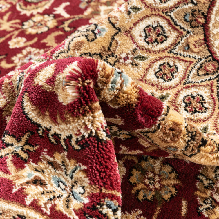 Well Woven Tufted Red/Beige Rug & Reviews | Wayfair.co.uk