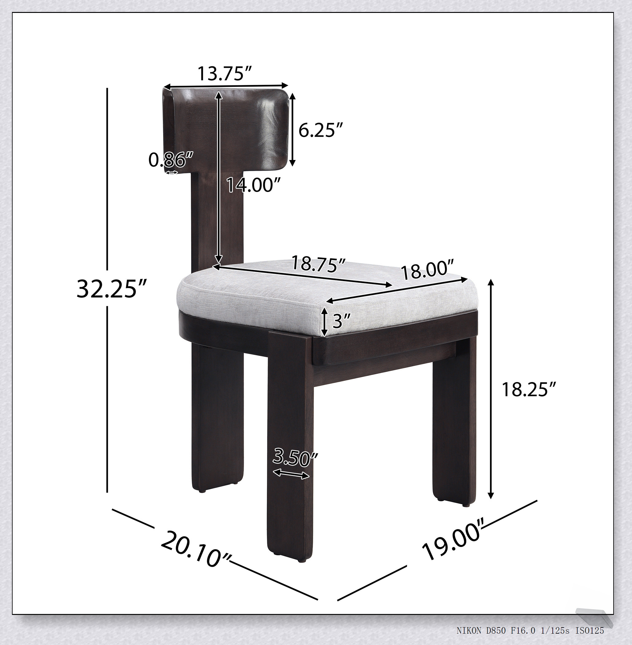 Latitude Run® Comfortable Upholstered Dining Chairs Set with Elegant ...