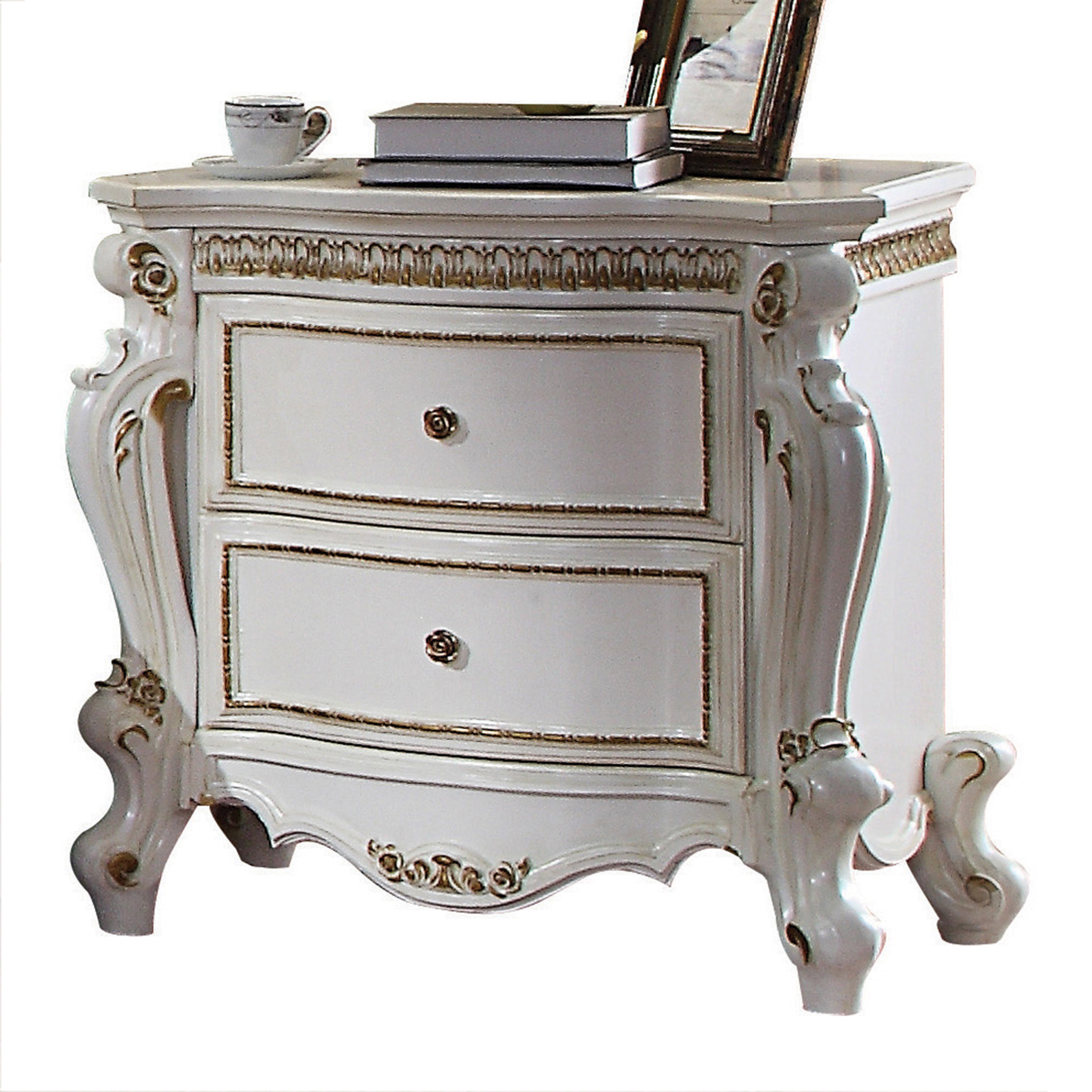 Rosdorf Park Berkli 2 - Drawer Solid Wood Nightstand | Wayfair