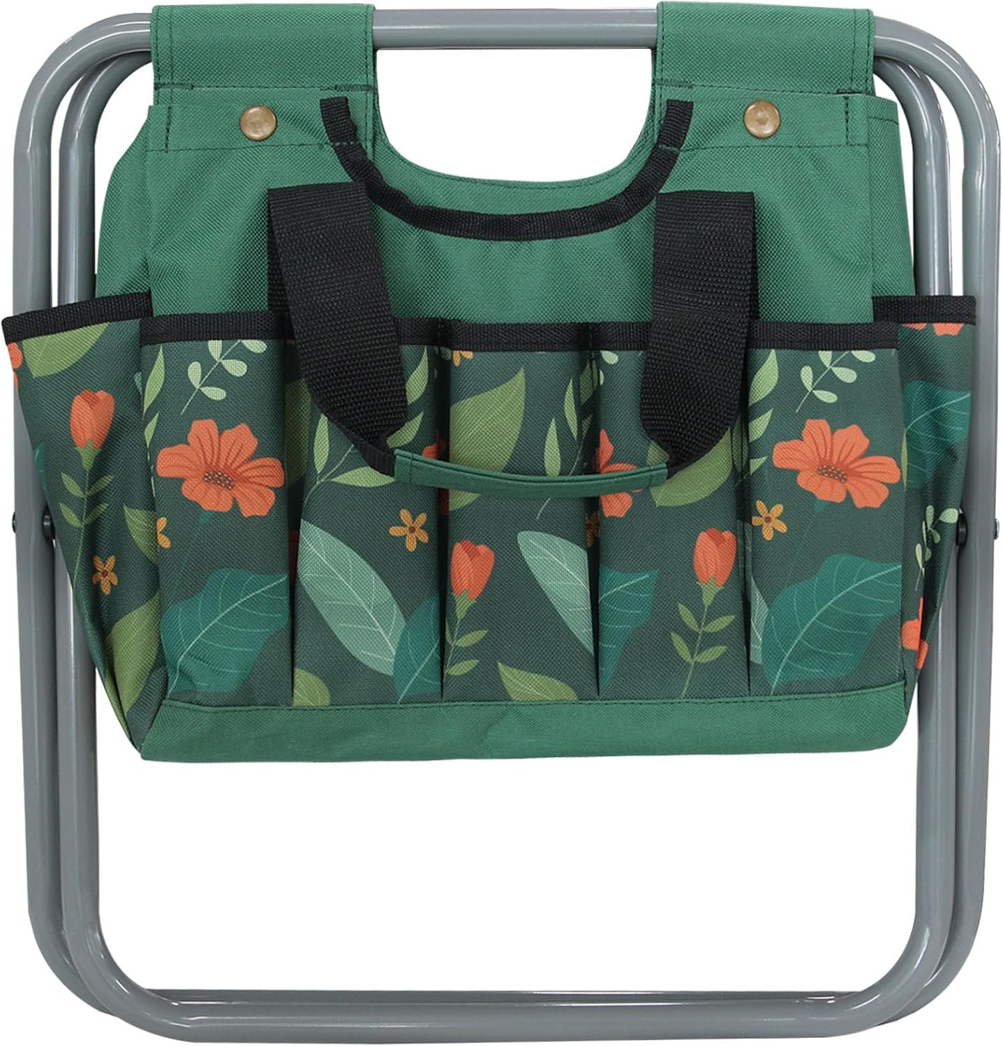 Ophelia & Co. Folding Gardening Stool With Detachable Storage Tote Bag ...