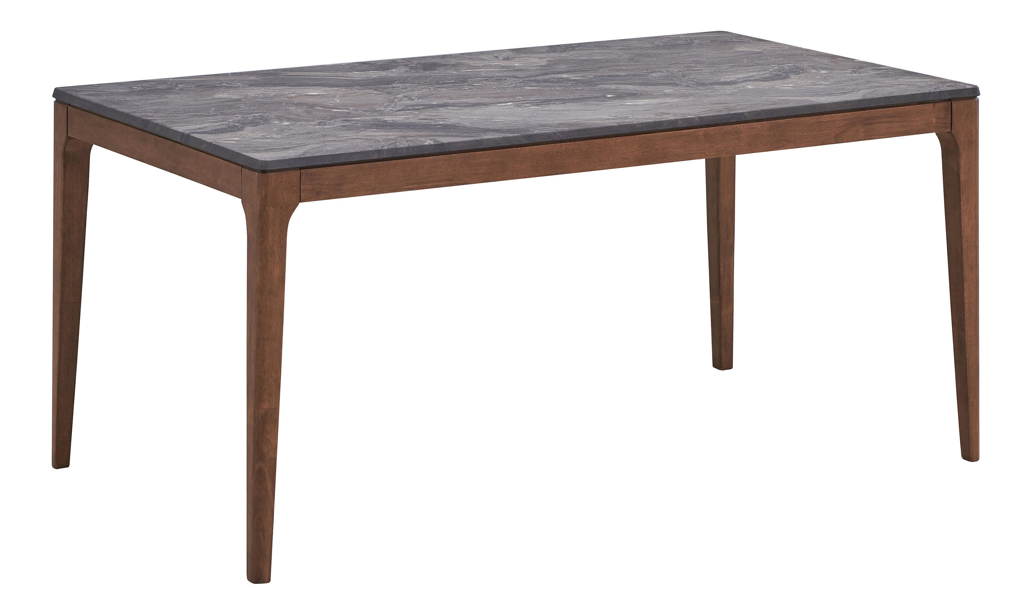 George Oliver Bevis Rectangular Dining Table in Walnut - Wayfair Canada