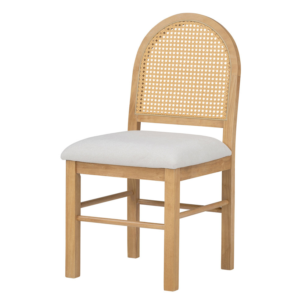 Bayou Breeze Caliese Linen Side Chair Dining Chair | Wayfair