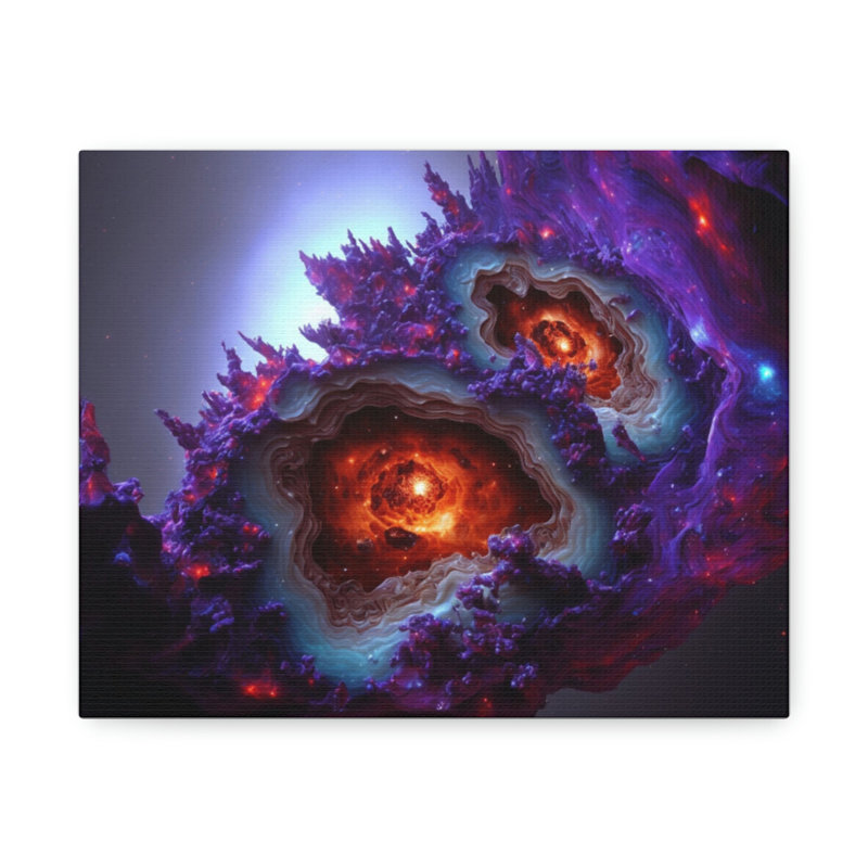 Brayden Studio® Galaxy Effects by Kelly Johnson - Wrapped Canvas ...