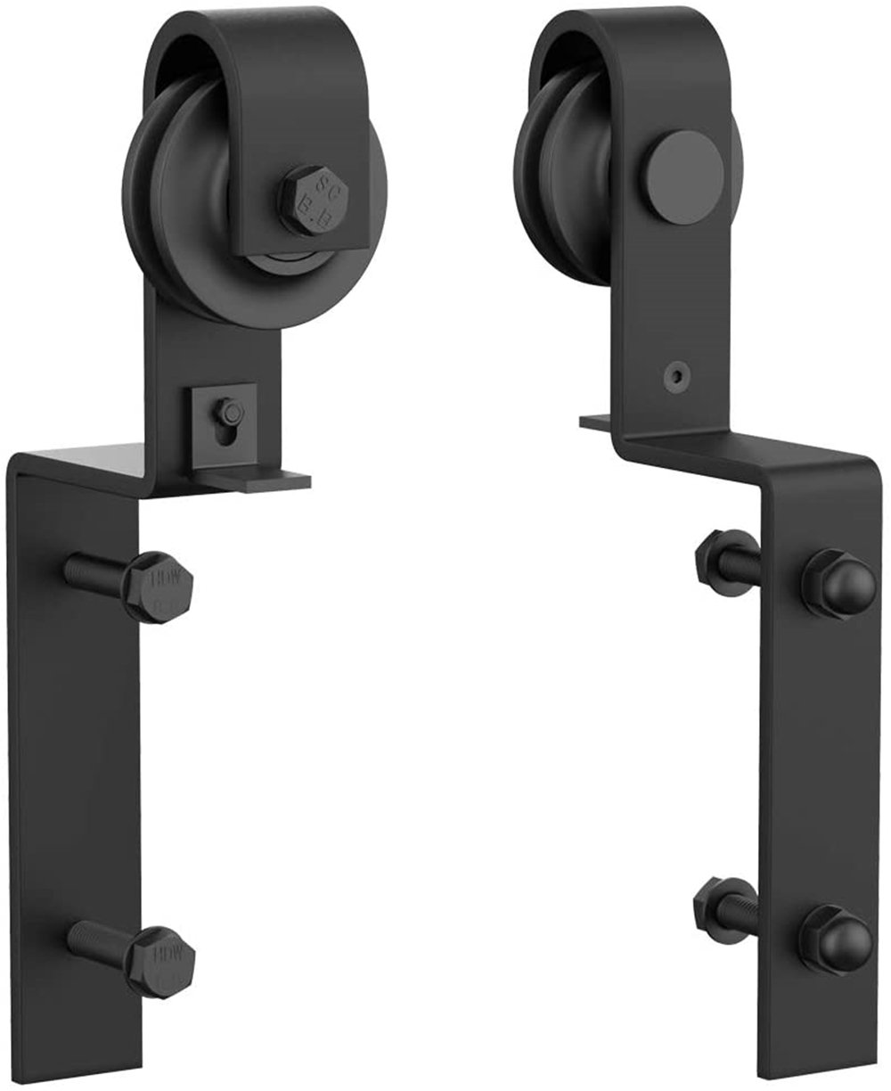 HERACLES Cintre à roulettes coulissant pour porte de grange en acier ...