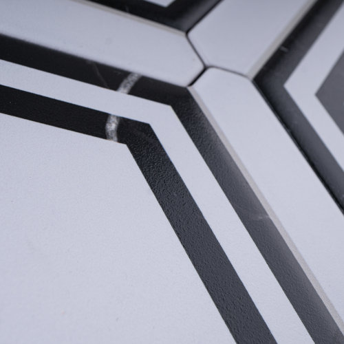 Supreme Tile Avant Ontario Hexagon 9" x 10" Matte Porcelain Wall ...