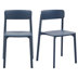 AllModern Vowa Outdoor Stacking Dining Side Chair & Reviews | Wayfair