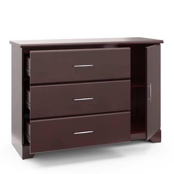 Storkcraft Brookside 3 Drawer Combo Dresser & Reviews | Wayfair