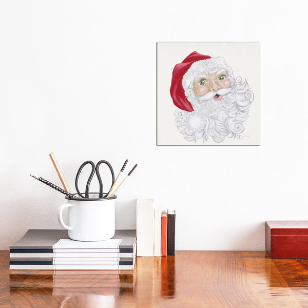 The Seasonal Aisle Green Eyed Elf by Hollihocks Art - Wrapped Canvas ...