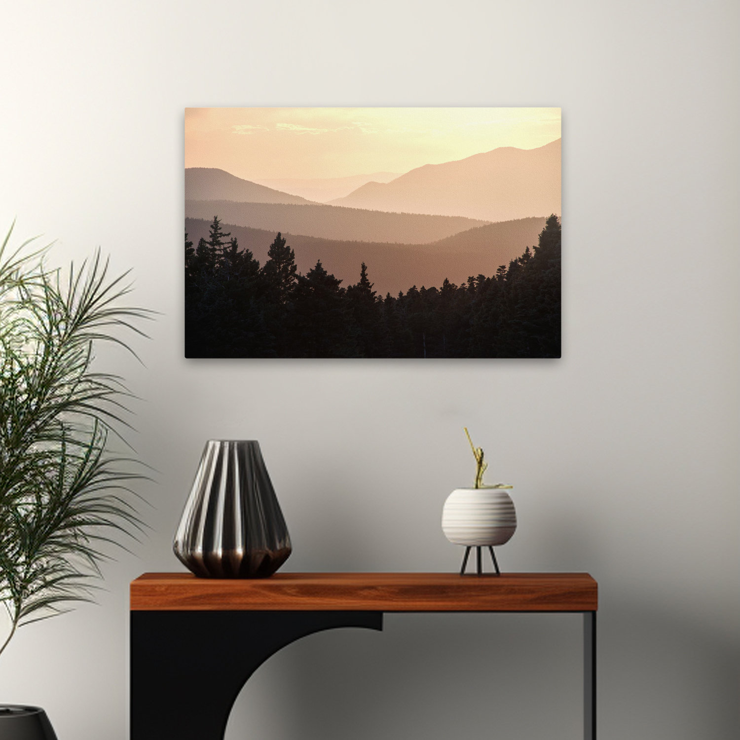 Union Rustic Forest Mountain Sunset Layers Landscape Nature Photography ...
