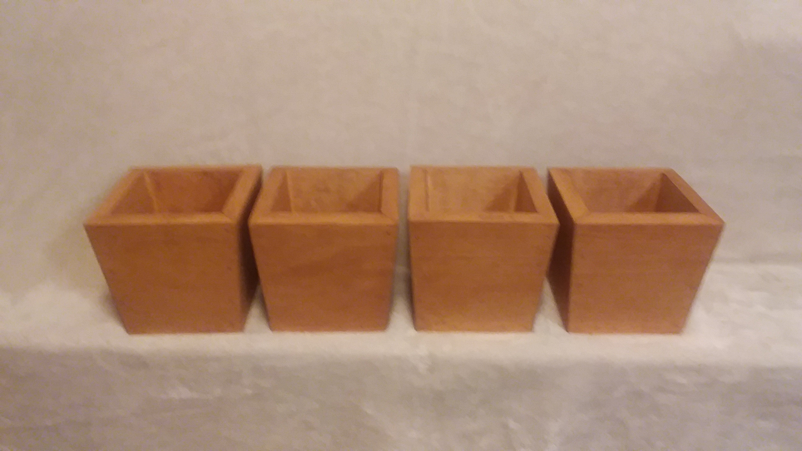 Loon Peak® 4- Piece Wood Pot Planter | Wayfair