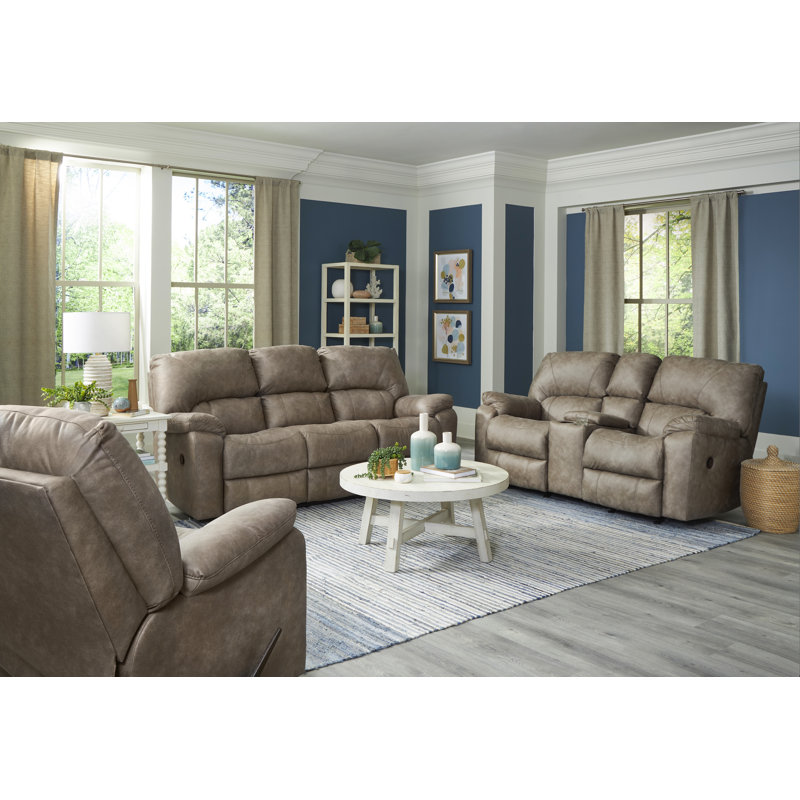 Latitude Run® Janie Manual Rocking Reclining Loveseat | Wayfair
