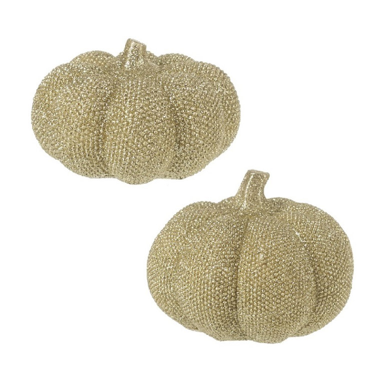 The Seasonal Aisle Beaded Squash Decoration Set | Wayfair.co.uk