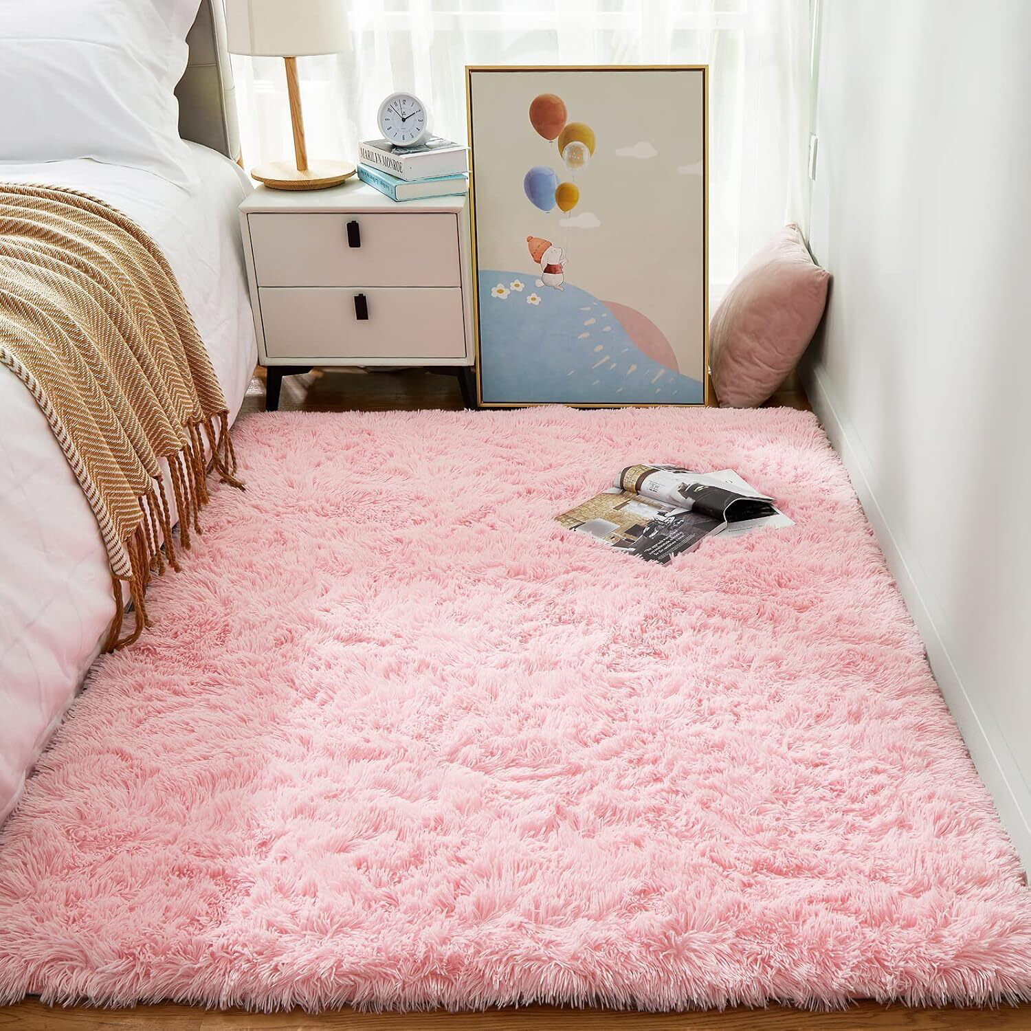 Mercer41 Light Pink Area Rugs - Wayfair Canada