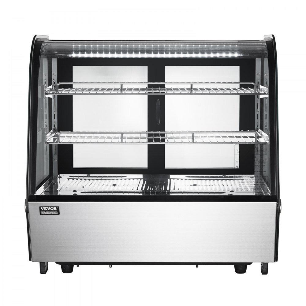 17 Stories Refrigerated Display Case Bakery Display Fridge Case 4.2 cu ...
