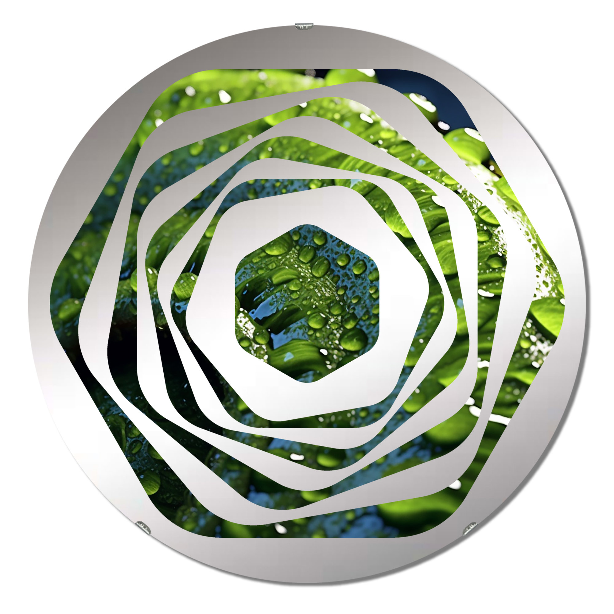 East Urban Home Alyene - Amorphe Decorative Mirror | Wayfair