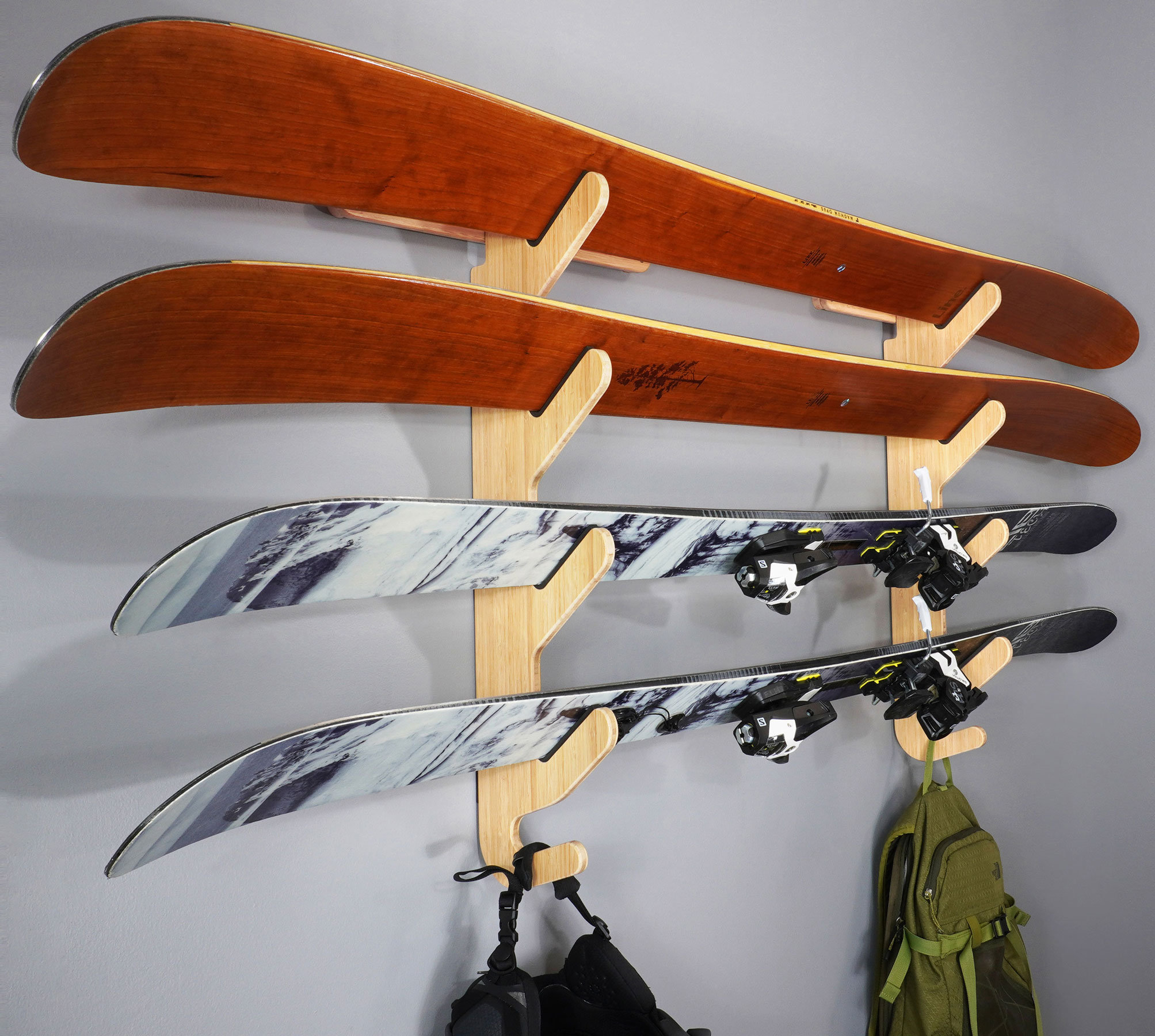 Grassracks Ski Wall Rack - Hallsteiner Series & Reviews - Wayfair Canada